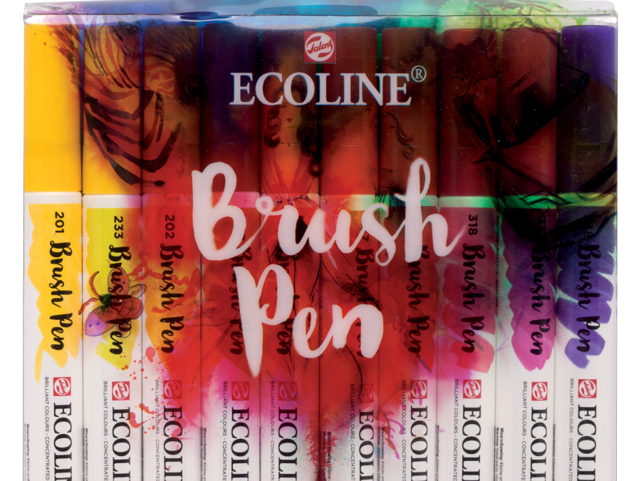 Ecoline Brushpen set 20 | Waterverf Specialist - Verfze