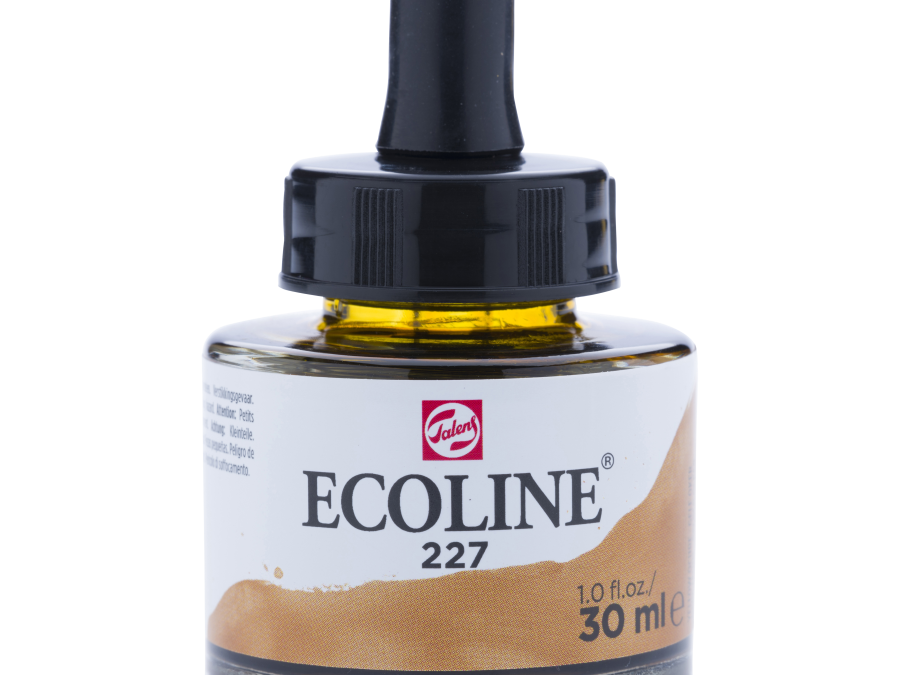 Ecoline 227 Gele Oker 30ml | Waterverf Specialist - Verfze