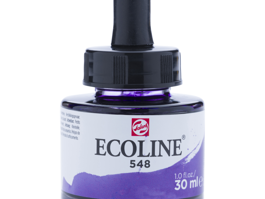 Ecoline 548 Blauwviolet 30ml | Waterverf Specialist - Verfze
