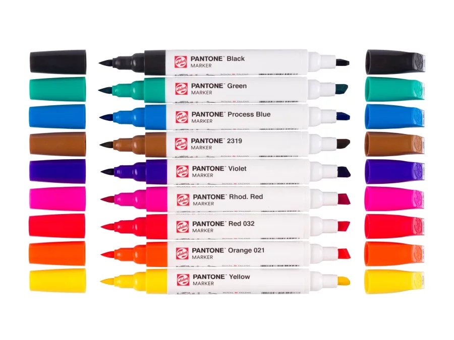Talens Pantone Marker set 9x Primary | Marker Specialist - Verfze